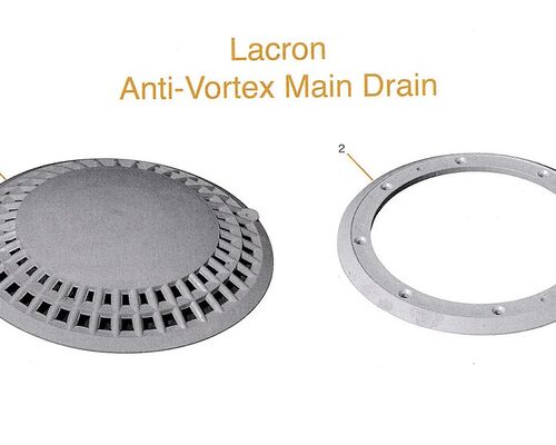 Lacron Anti-Vortex Main Drain